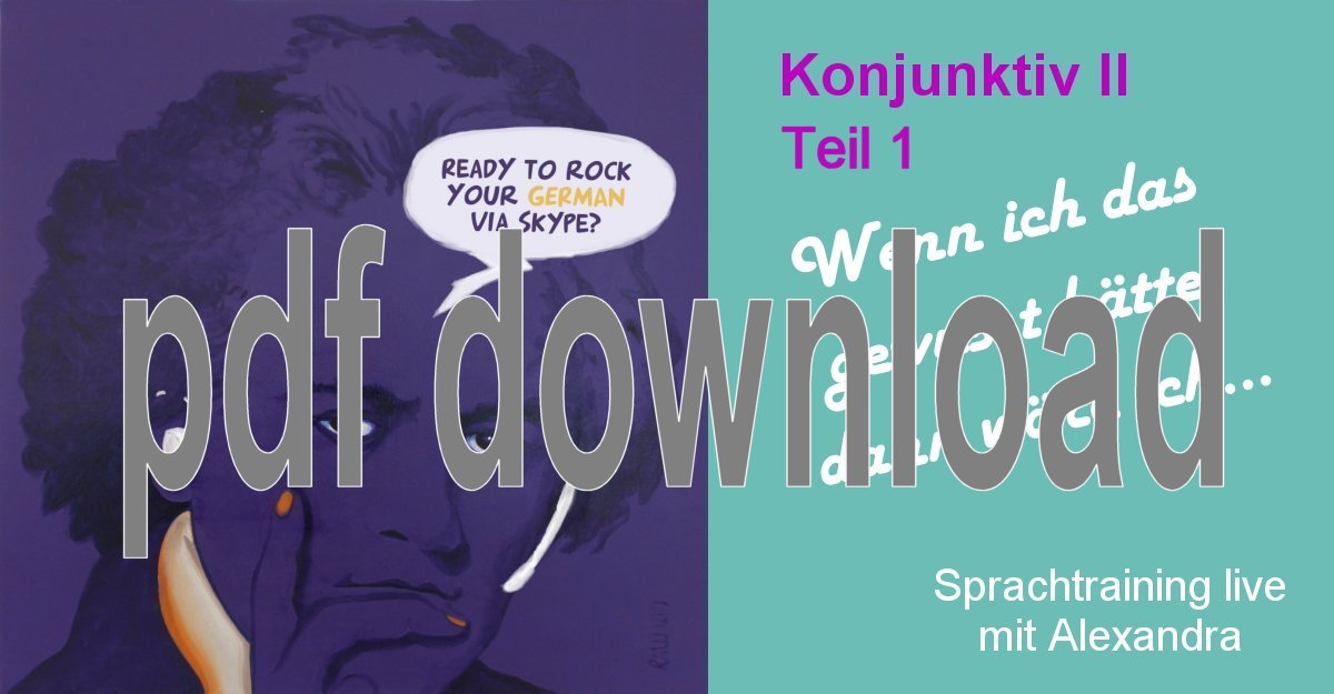 German grammar presentation | German subjunctive